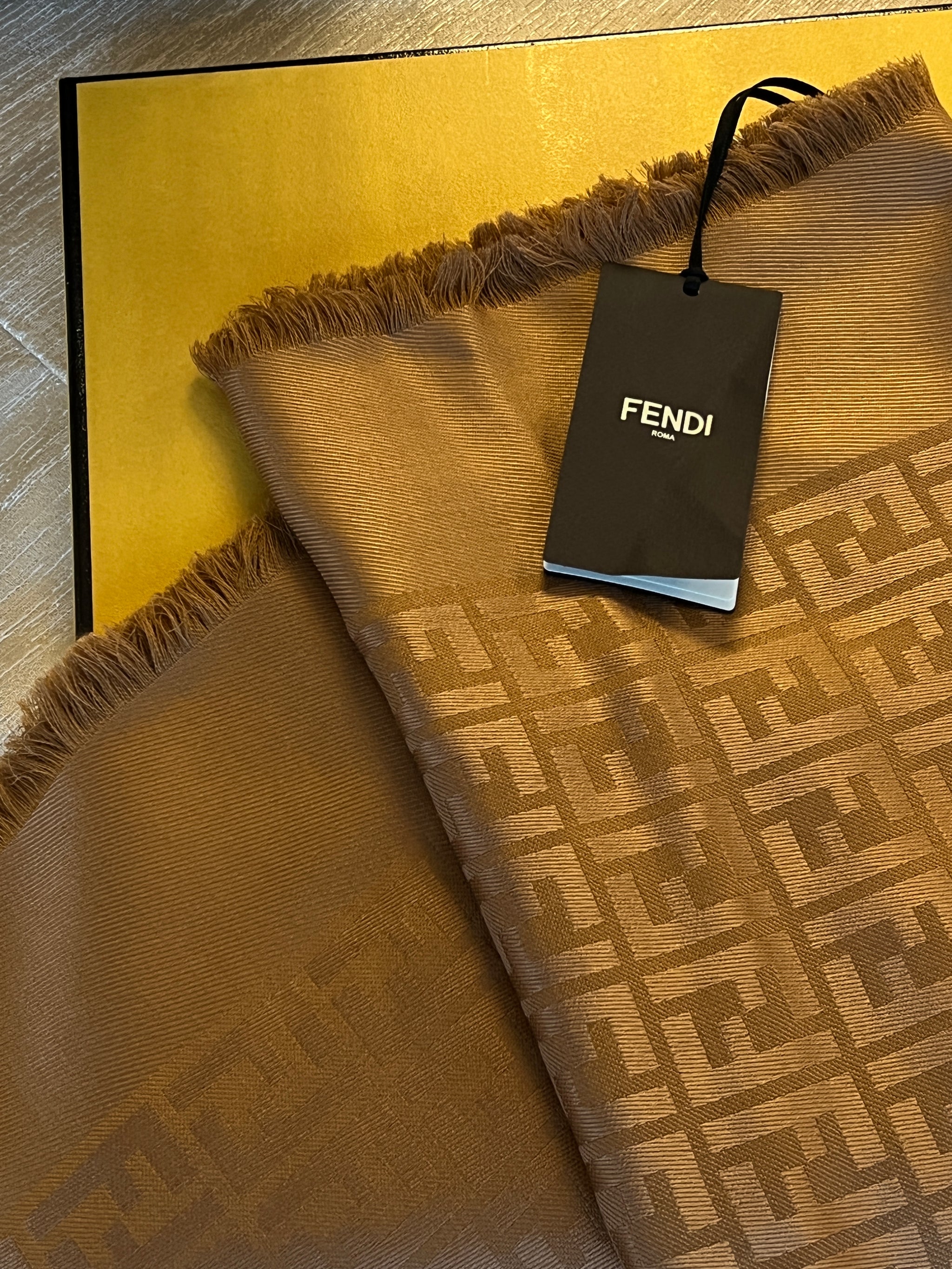 FENDI Casa Throw - Camel